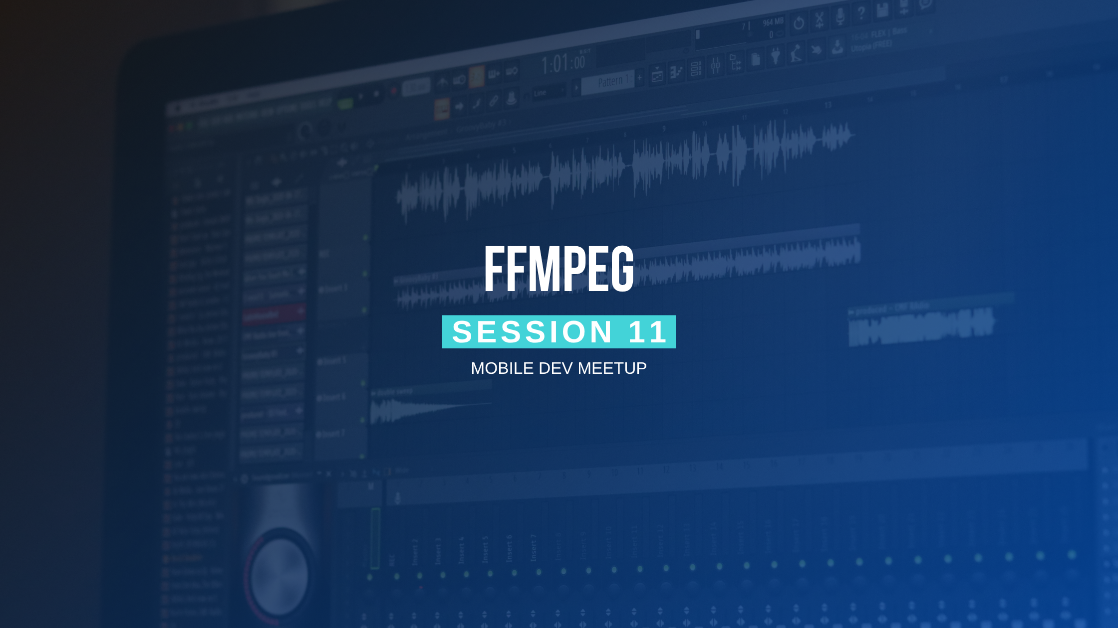 تحكّم بالوسائط داخل تطبيقك مع FFmpeg… بسطر أوامر واحد! – Mobile Dev Meetup